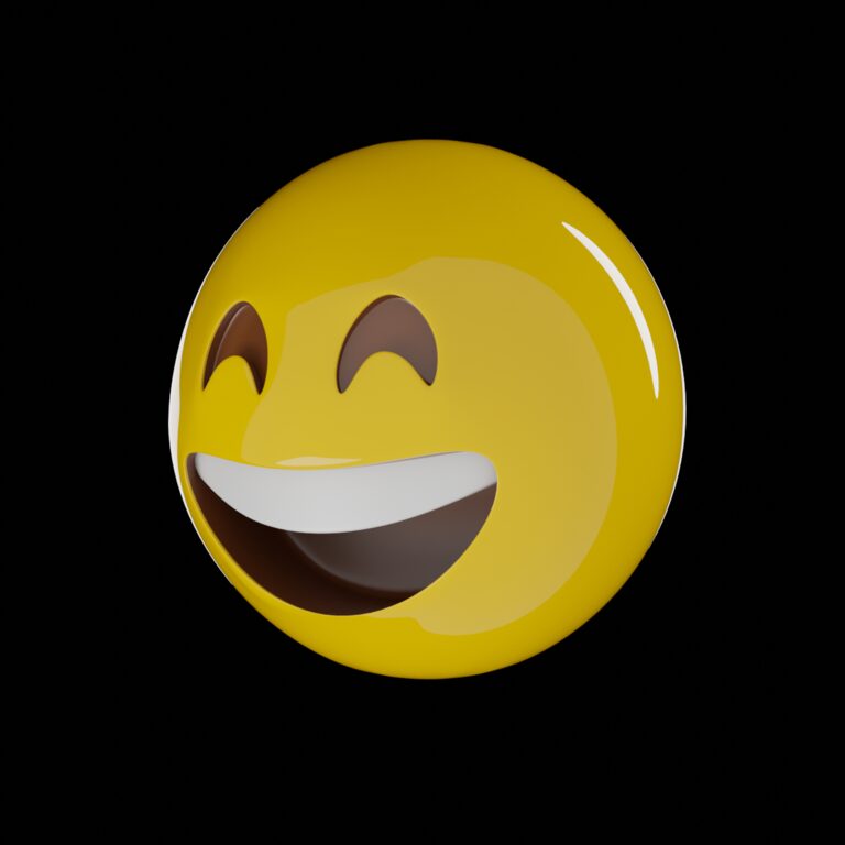 Emoji Laugh (380725) 3D model - Download 3D model Emoji Laugh (380725 ...