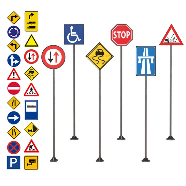 Street sign-set 01 (380748) 3D model - Download 3D model Street sign-set 01 (380748) | 380748 ...