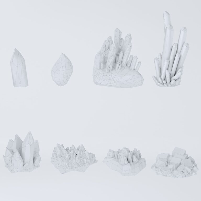 Mineral 3D models - Download 3D models | 3d-baza.com