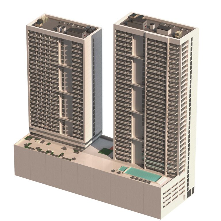 Residential Building 3D models - Download 3D models | 3d-baza.com