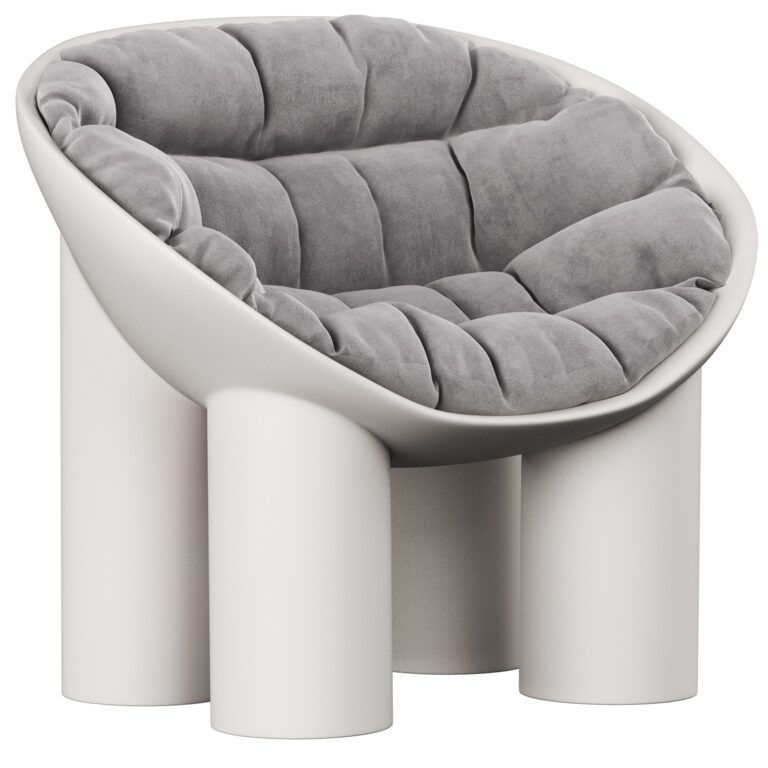 Roly Poly Polyethylene Armchair (380881) 3D model - Download 3D model ...