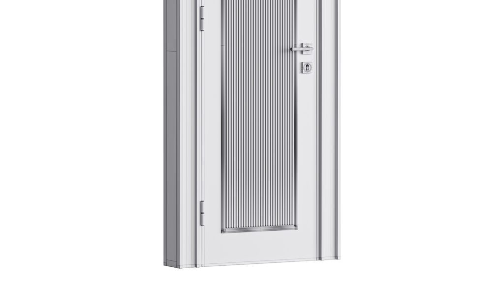 Modern entrance door 13 (380912) 3D model - Download 3D model Modern ...