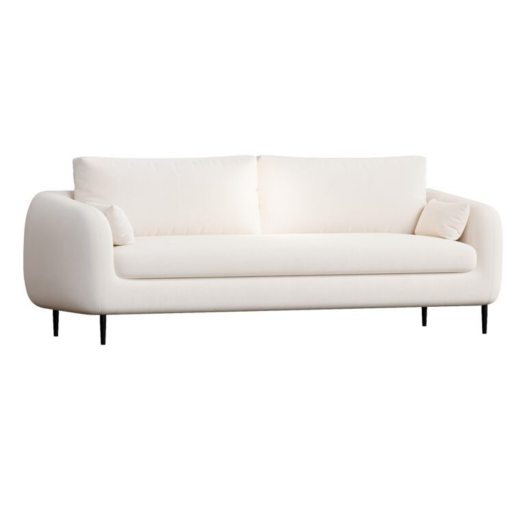 Bailee Gray Velvet Arm Sofa (380938) 3D model - Download 3D model ...
