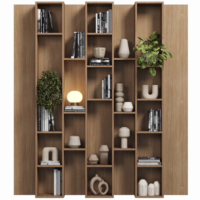 Bookcase 110 (380948) 3D model - Download 3D model Bookcase 110 (380948 ...
