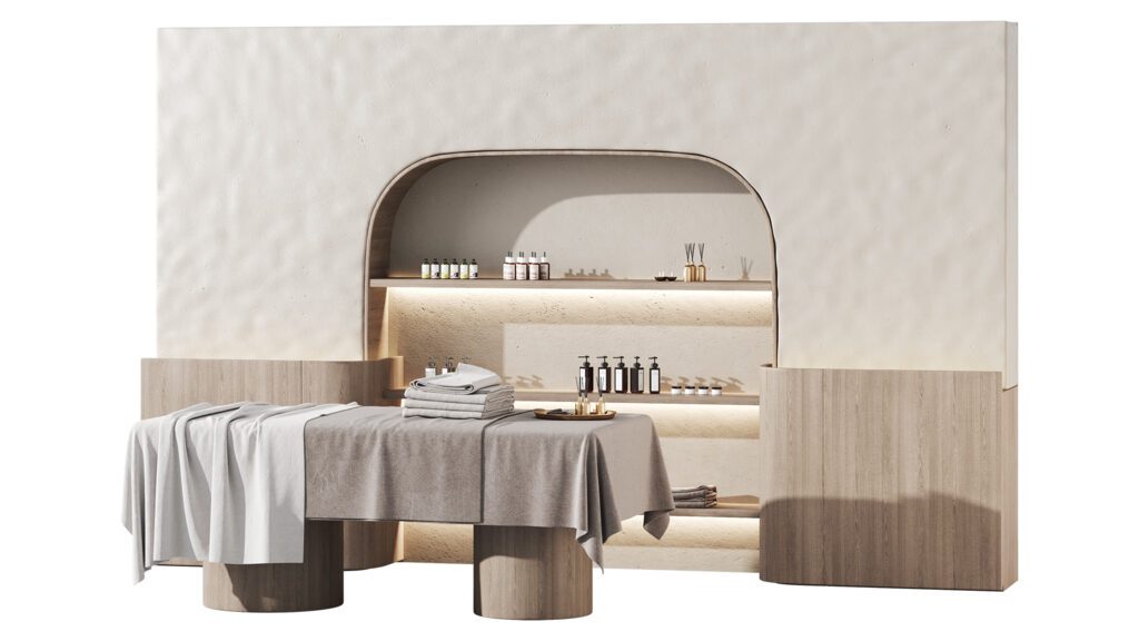 Modern spa and accessories 07 (381015) 3D model - Download 3D model ...