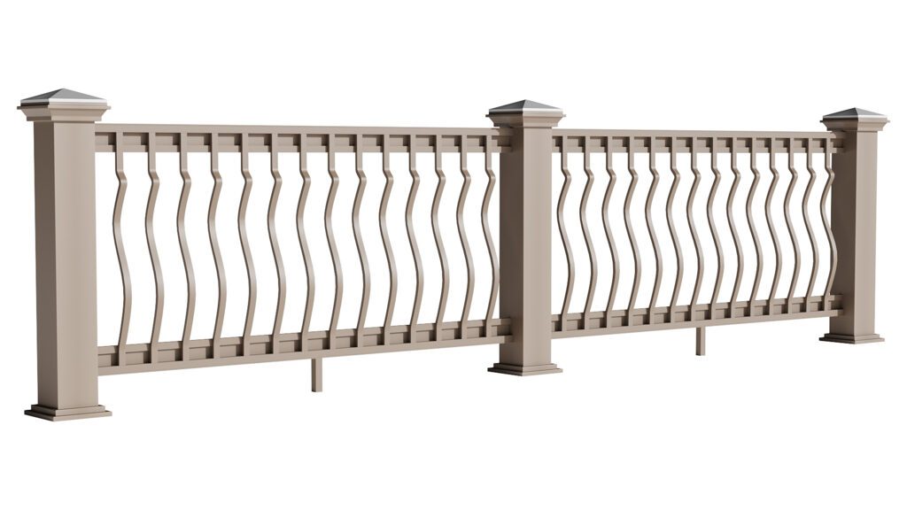 Fencing 3D models - Fencing style: classic | 3d-baza.com