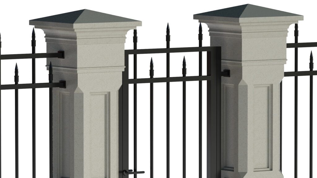 High-Quality 3D Fencing Models – Perfect for Games, Architecture & More ...