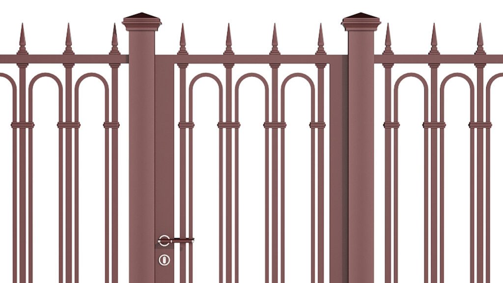 Fencing 3D models - Fencing style: classic | 3d-baza.com