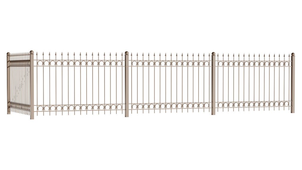 Fencing 3D models - Fencing style: classic | 3d-baza.com