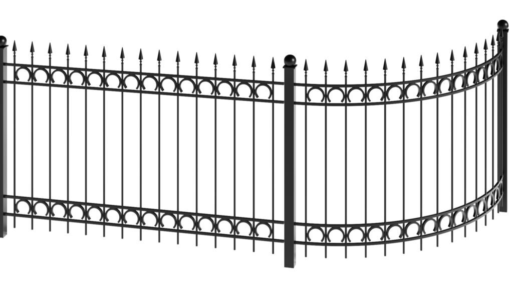 Fencing 3D models - Fencing style: classic | 3d-baza.com