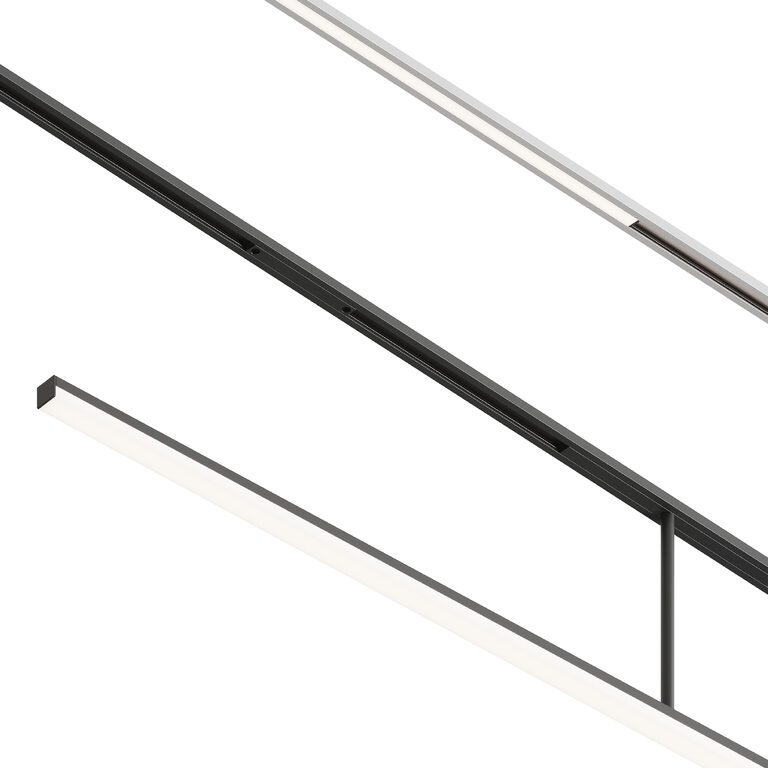 Premium 3D Track Lighting Models - Enhance Your Visual Projects