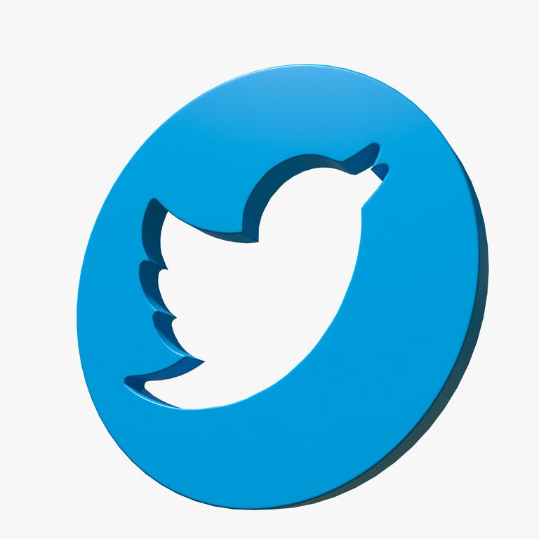 Twitter symbol (381792) 3D model - Download 3D model Twitter symbol ...