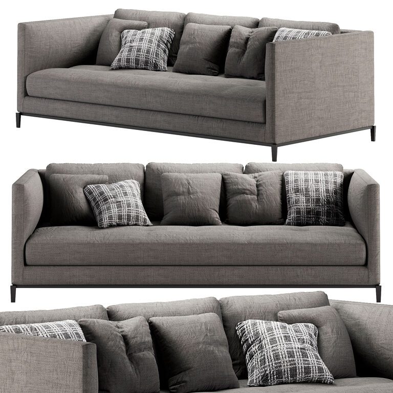 Andersen Slim sofa 103 Quit (382095) 3D model - Download 3D model ...