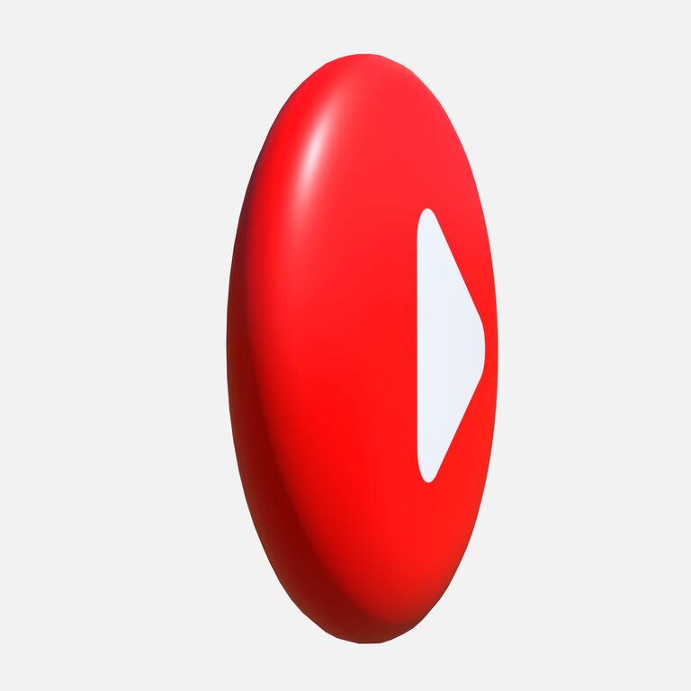 Youtube logo tablet (382134) 3D model - Download 3D model Youtube logo ...