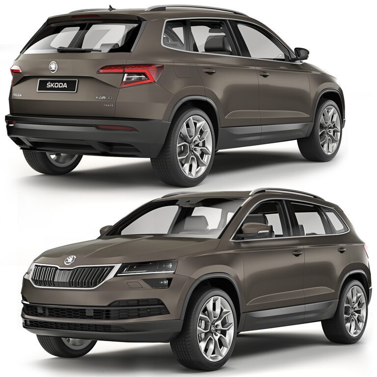 Skoda Karoq 2018 car (382393) 3D model - Download 3D model Skoda Karoq ...