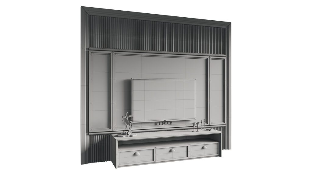 TV Stand 3D models - Download 3D models | 3d-baza.com
