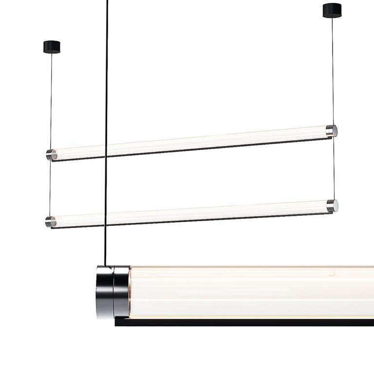 Magia by Davide Groppi Linear chandelier (382428) 3D model - Download ...