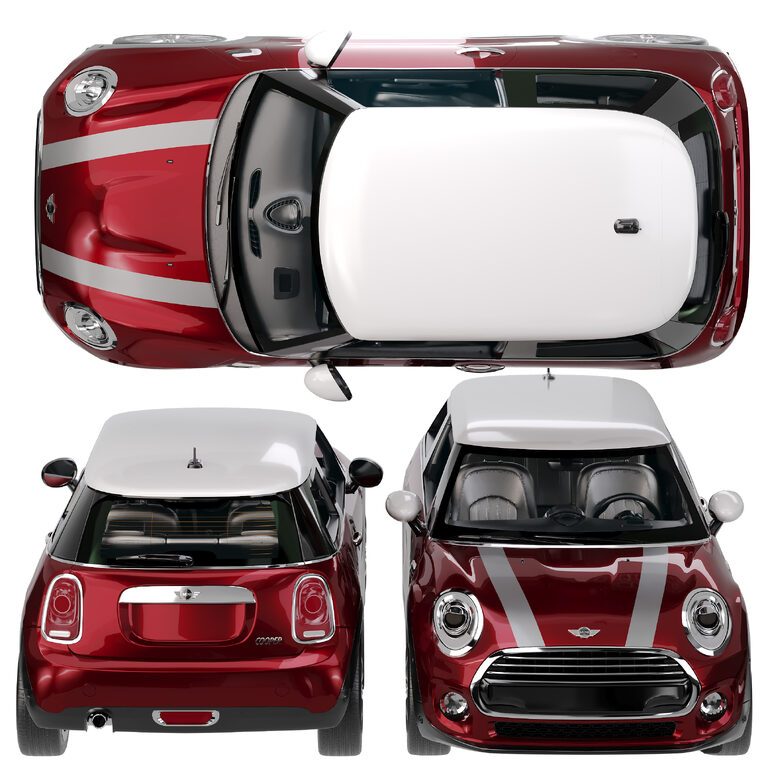 Mini Cooper (382528) 3D model - Download 3D model Mini Cooper (382528 ...