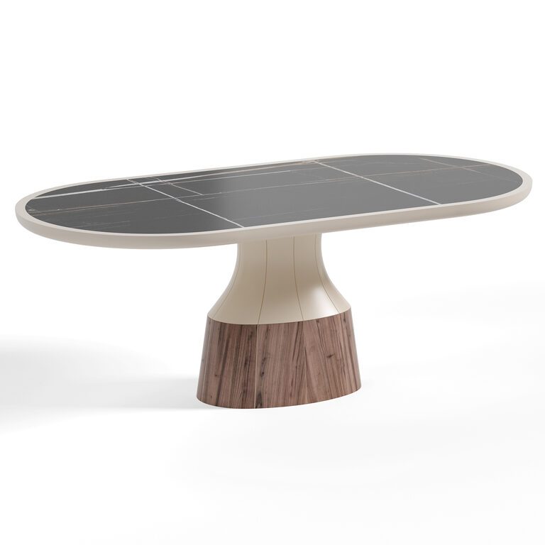 Nisida dining table and chair (382795) 3D model - Download 3D model ...