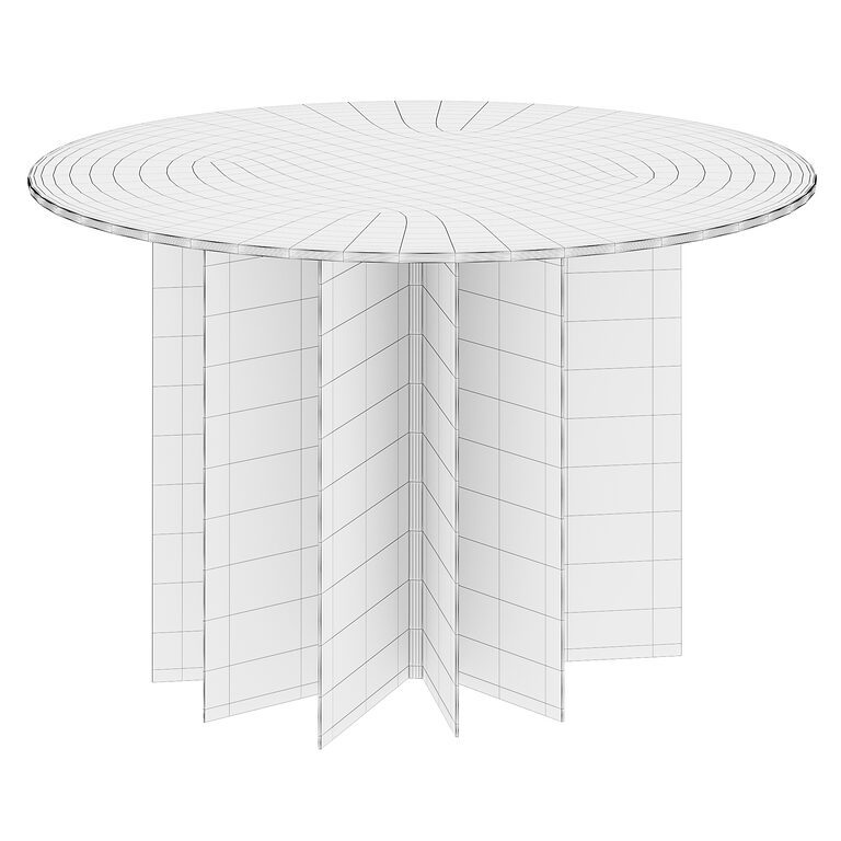 RAY ROUND CENTER TABLE by Bakerfurniture (382912) 3D model - Download ...