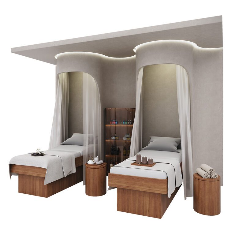 Spa Salon Raffles (383032) 3D model - Download 3D model Spa Salon ...