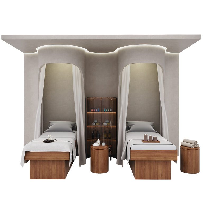 Spa Salon Raffles (383032) 3D model - Download 3D model Spa Salon ...