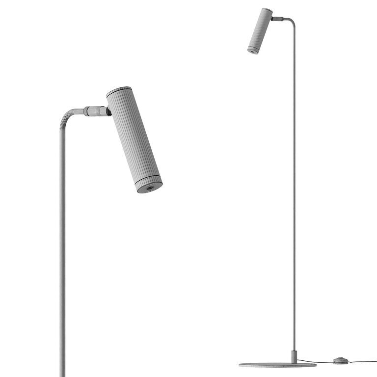 Maru floor lamp by Aromas (383234) 3D model - Download 3D model Maru ...