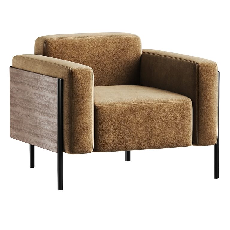 Armchair 2 (383579) 3D model - Download 3D model Armchair 2 (383579 ...