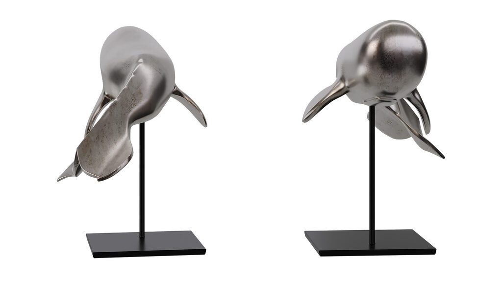 White Whale on Stand (383745) 3D model - Download 3D model White Whale ...