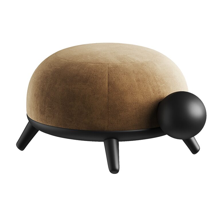 Toshbaqa pouf (383873) 3D model - Download 3D model Toshbaqa pouf ...