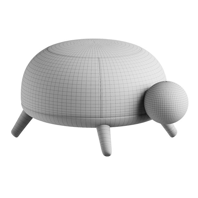 Toshbaqa pouf (383873) 3D model - Download 3D model Toshbaqa pouf ...
