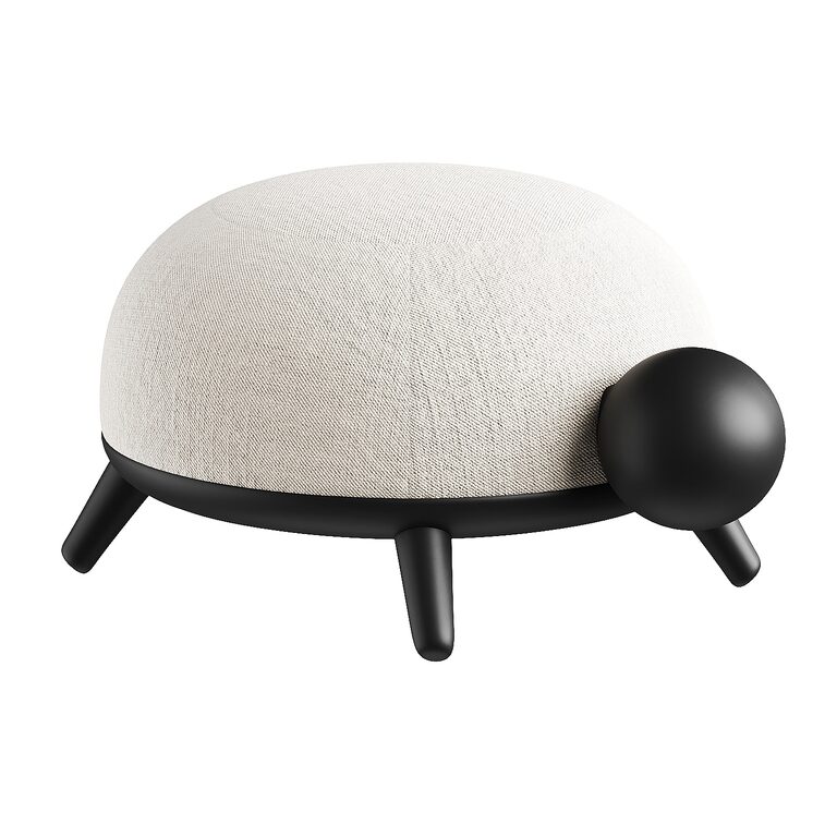 Toshbaqa pouf (383873) 3D model - Download 3D model Toshbaqa pouf ...
