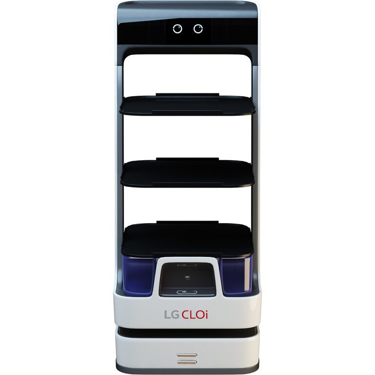 LG CLOi ServeBot robotic assistant (383935) 3D model - Download 3D ...