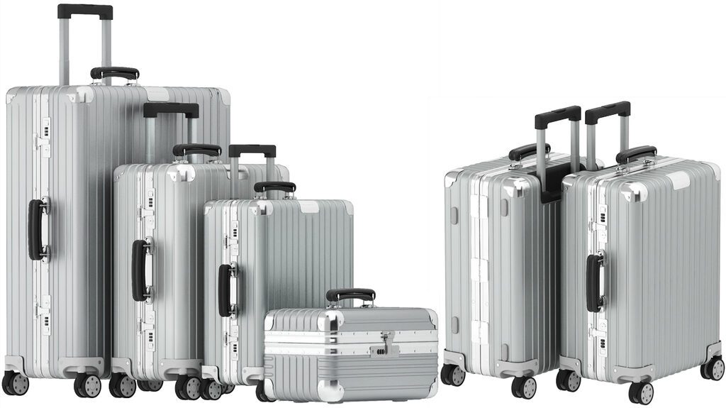 Rimowa classic suitcase collection (383980) 3D model - Download 3D ...