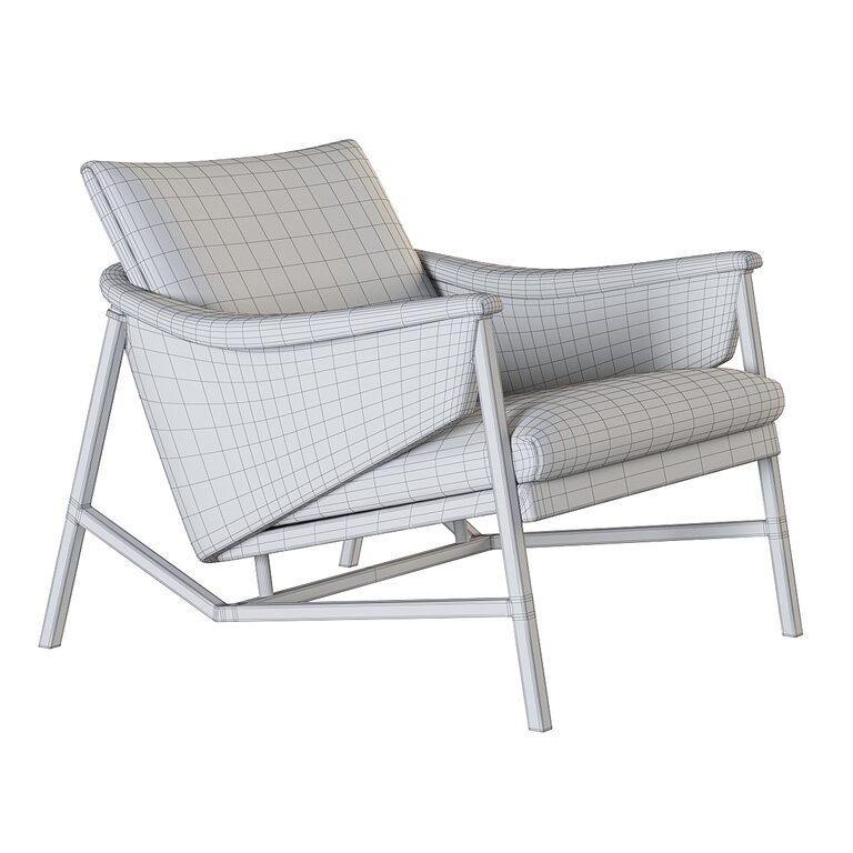 Armchair Isa by Dpot (384078) 3D model - Download 3D model Armchair Isa ...