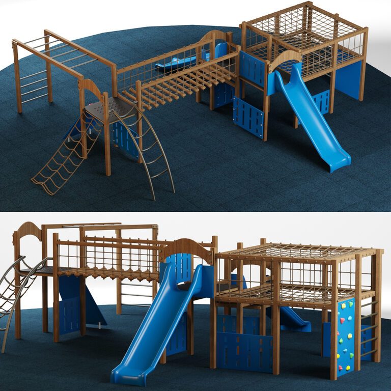 Playground 3D models | Download 3d playground with slide