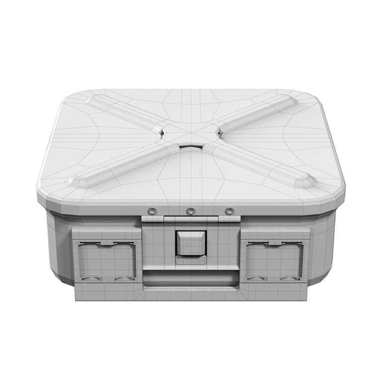 Asipco Small Medical Container (384536) 3D model - Download 3D model ...