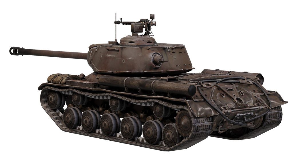 Soviet Tank IS2 (384682) 3D model - Download 3D model Soviet Tank IS2 ...