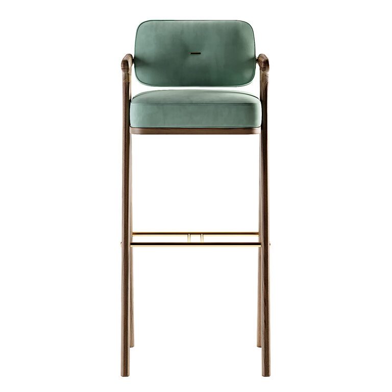 Bernard Bar Stool (384834) 3D model - Download 3D model Bernard Bar ...
