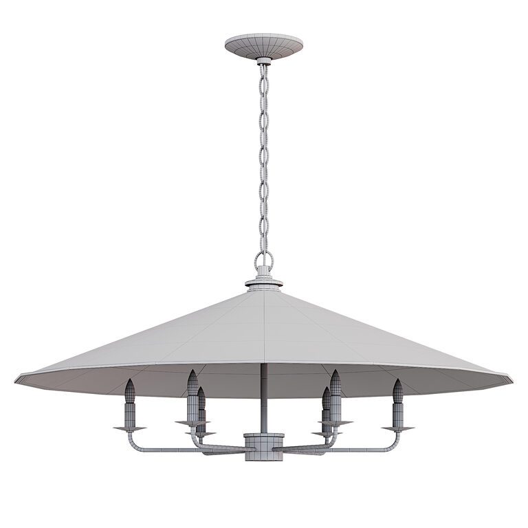 Currey & Company Brussels Chandelier (385204) 3D model - Download 3D ...