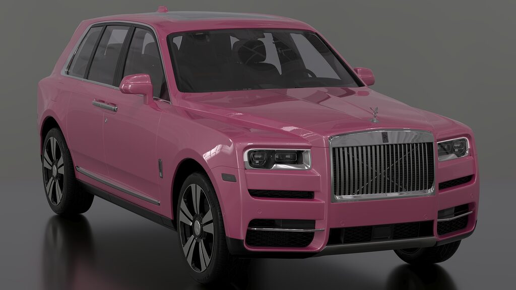 Rolls Royce 2019 Cullinan Pink (385228) 3D model - Download 3D model ...