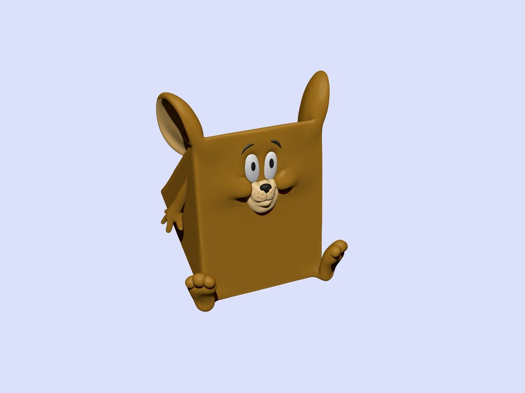Jerry the triangular mouse for 3D printing. STL (385284) 3D model ...