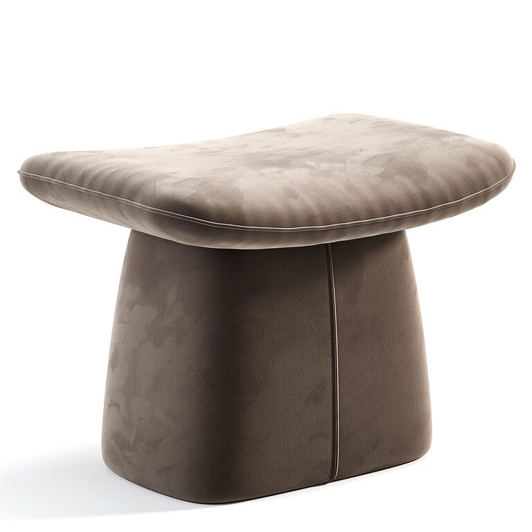 Poufs 3D models - Shape pouf: rectangle | 3d-baza.com