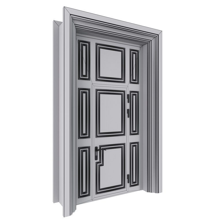 Gate Neo Entrance door (385557) 3D model - Download 3D model Gate Neo ...