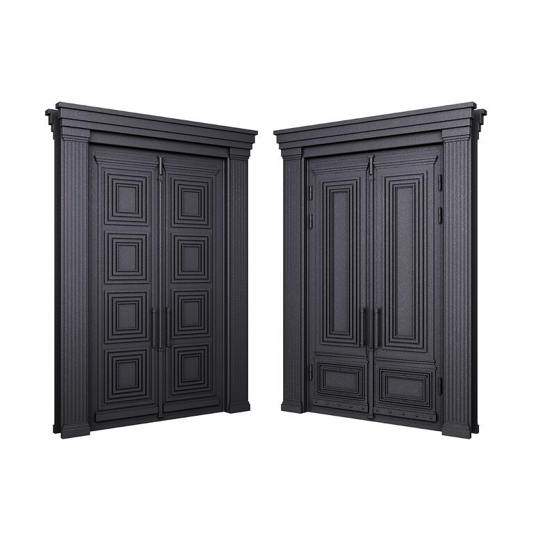 Gate Neo Entrance door 02 (385558) 3D model - Download 3D model Gate ...