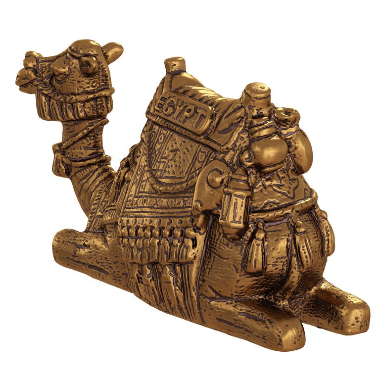 Egyptian camel figurine 2 (385593) 3D model - Download 3D model ...