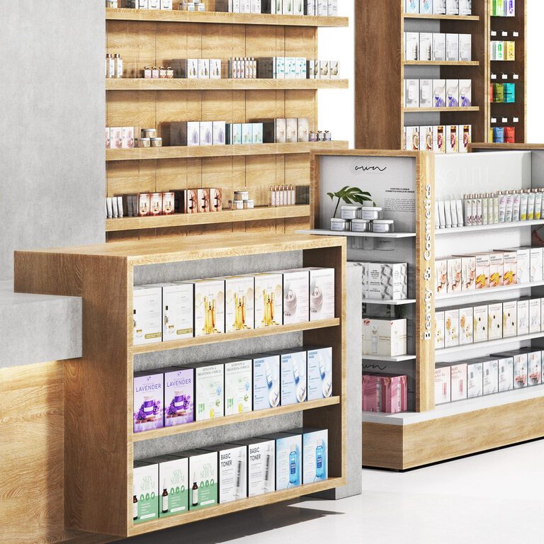 Pharmacy Drugstore showcase (385820) 3D model - Download 3D model ...