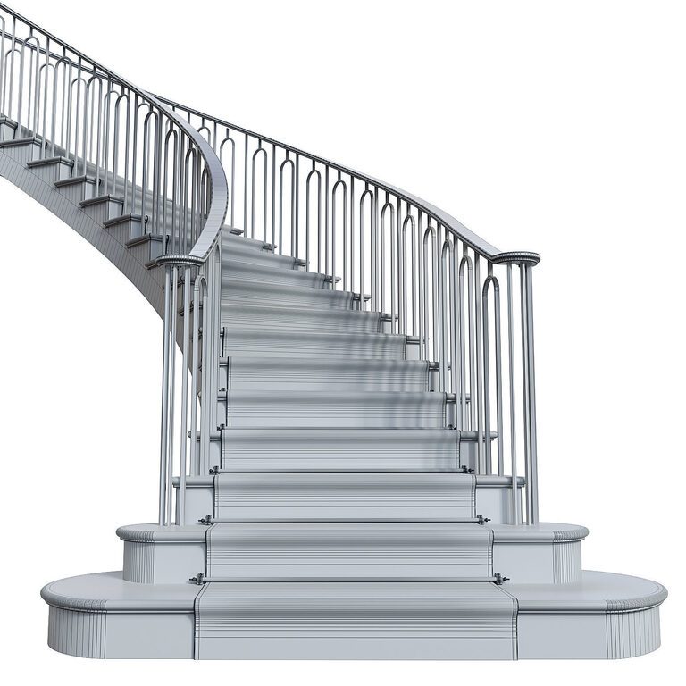 3D models library | Stairs models in 3D download