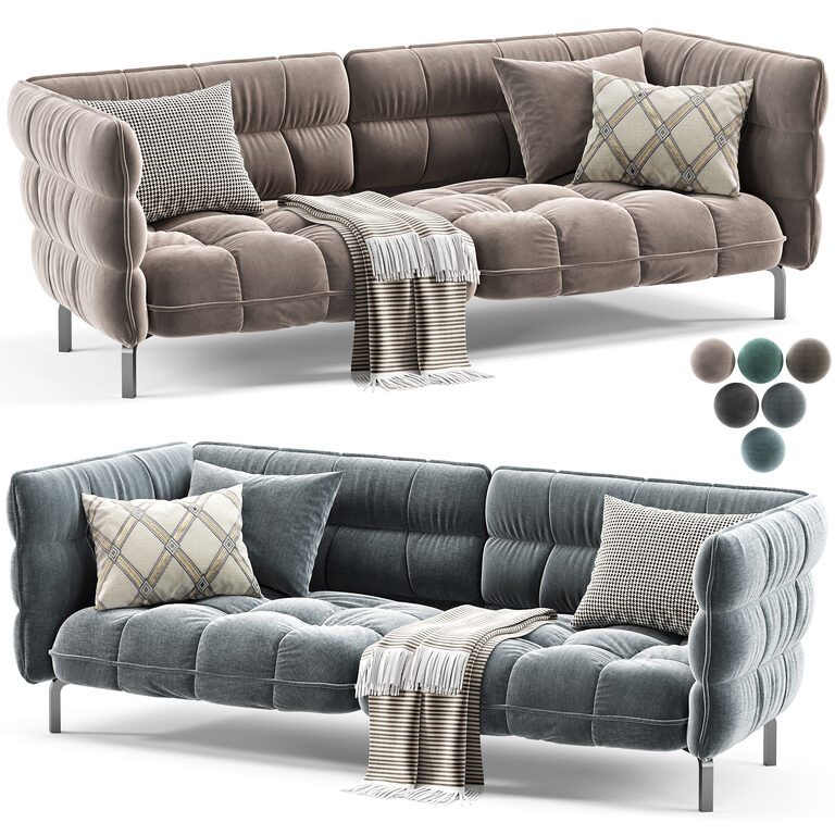 HUSK sofa (386018) 3D model - Download 3D model HUSK sofa (386018 ...