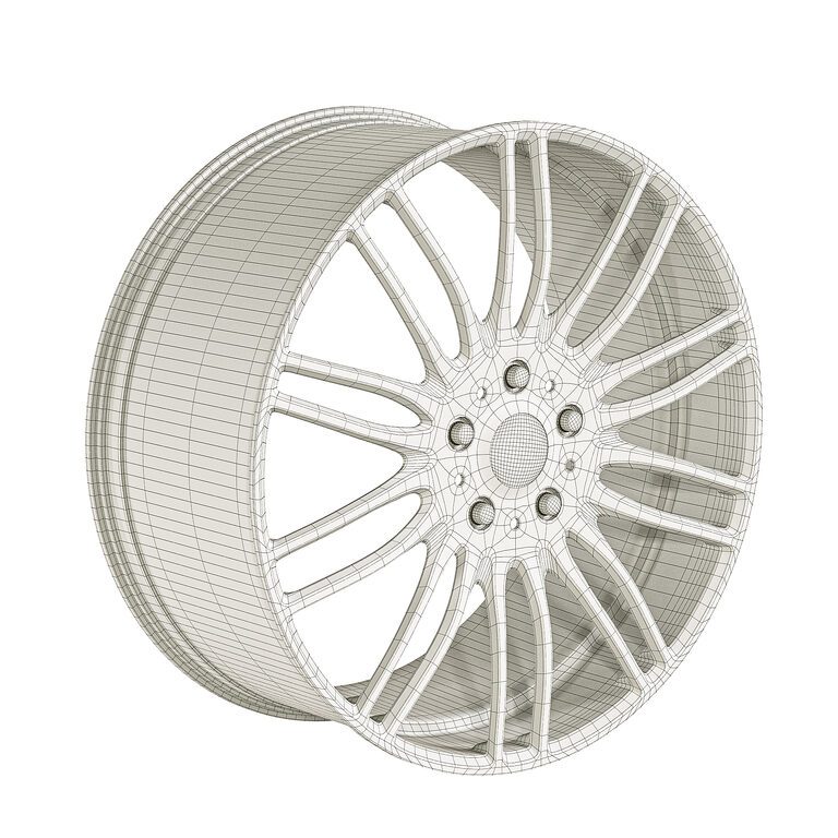 Vehicle Parts 3D Models – Wheels, Engines, and Mechanical Components ...